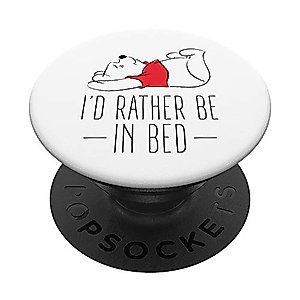 Disney Winnie The Pooh in bed PopSocket PopSockets PopGrip: Swappable Grip for Phones & Tablets