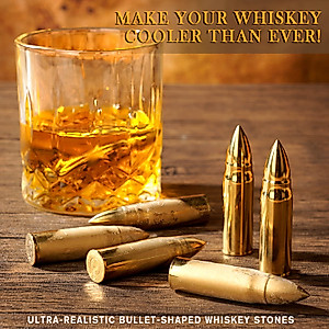 Anniversary Oaksea for Husband Him Men, Stainless Steel Engraved Whiskey Stones Glasses Set Gifts, Birthday Wedding Gift for Dad Husband Boyfriend Fiance, Cool Burbon Scotch Set Gifts