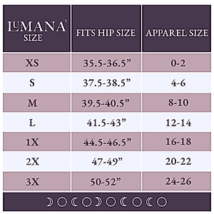 LUMANA Leakproof Womens Leggings: Bladder Control Athletic Bottoms - Leggings with Pockets Designed with Built-in Bladder Leakage Pads for Women, 22" Inseam (Black, Small)