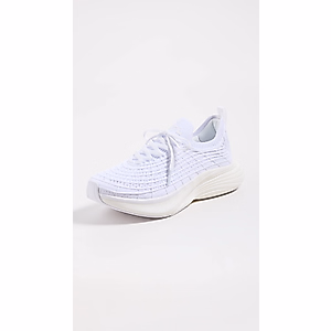 Athletic Propulsion Labs (APL) Women's Techloom Zipline Sneaker, White/White, 6