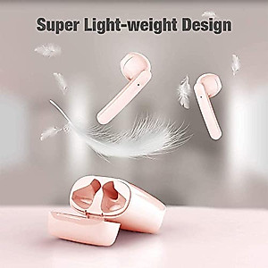 Wireless Bluetooth Earbuds, True Wireless Stereo Headsets in-Ear, 30H Playtime & Wireless Charging Case, Built-in Mic Earphones Premium Sound, Touch Control, IPX5 Waterproof Sport Headphones