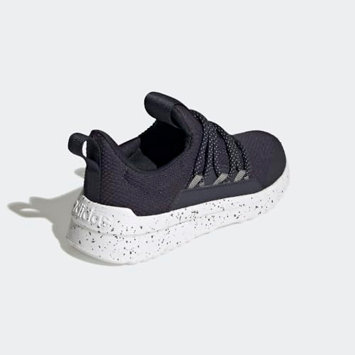 adidas Lite Racer Adapt 5.0 Running Shoe, Ink/Shadow Navy/White, 2 US Unisex Little Kid