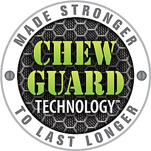 goDog Bubble Plush Dragons Squeaky Dog Toy, Chew Guard Technology - Green, Large