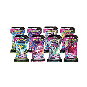 Pokemon Sword and Shield Fusion Strike (8) Sleeved Booster Packs Sealed