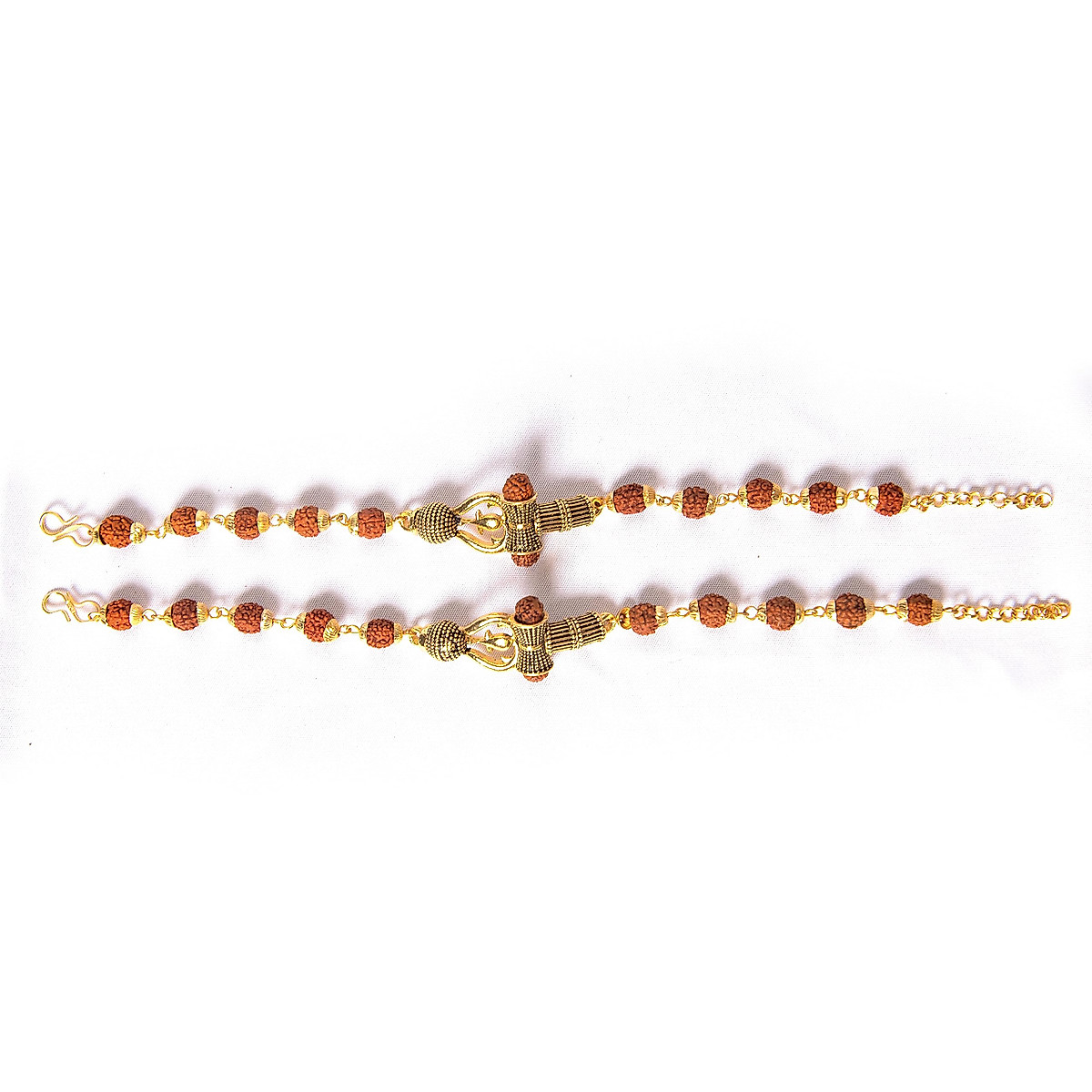 Wonder Care Rudraksha Beads Rakhi Bracelet Rakhi | Rakhi Gift Set | Rakhi Bracelet for Brother Rudraksh Bead Bracelet