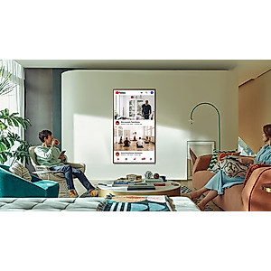 SAMSUNG Auto Rotating TV Wall Mount, Fits 55” & 65” Televisions, 400x300 VESA Compatible, Use w/ The Frame, QN95B, QN900B, QN800B and QN700B Series, 2022, VGARAB43WMTZA