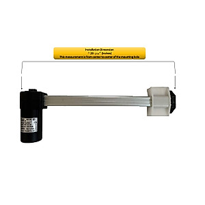 Mulin Electric Power Recliner Motor Replacement with Cord Model ML8-252 Linear Actuator for Sofa Lift Chair Couch Massage Seat Bed, Black