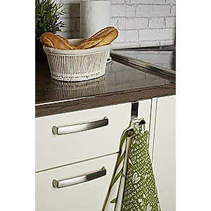 YourGift 10 Pack Over The Door Hooks Stainless Steel Z Hooks Cupboard Hooks Wall Cabinet Hooks Z Shaped Hanging Hooks for Kitchen, Bathroom, Bedroom and Office