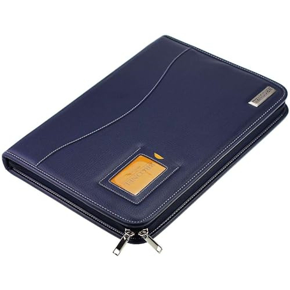 Broonel - Contour Series - Blue Heavy Duty Leather Protective Case - Compatible with Toshiba Satellite Radius 15
