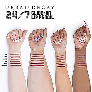 Urban Decay 24/7 Glide-On Lip Pencil, Liar - Mauve-Nude - Long-Lasting, Waterproof Lip Liner - Prevents Feathering - Moisturizing Vitamin E, Jojoba Oil & Cottonseed Oil