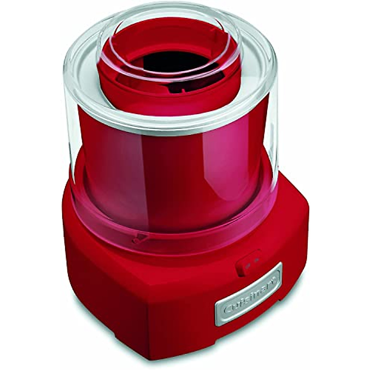 Cuisinart ICE-21RP1 1.5-Quart Frozen Yogurt, Ice Cream and Sorbet Maker, Double Insulated Freezer Bowl elminates the need for Ice and Makes Frozen Treats in 20 Minutes or Less, Red