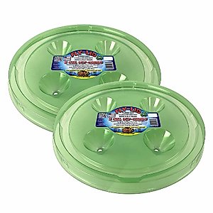 Billy-Bob Fly-Lid 5 Gallon Bucket Fly Lid (2 Pack) Turn Any 5 Gallon Bucket into a Fly Trap!