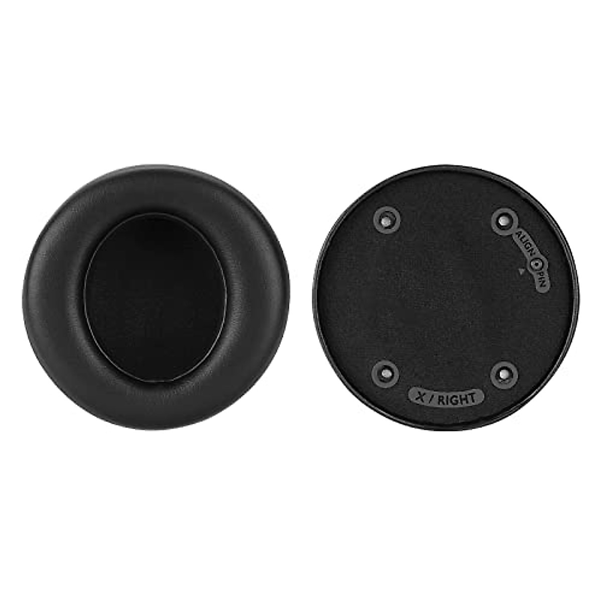 Geekria QuickFit Replacement Ear Pads for Philips Audio Fidelio X2HR, X1 Headphones Ear Cushions, Headset Earpads, Ear Cups Cover Repair Parts (Black)