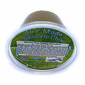 Coastal Silkworms 1 LB Pre-Made Silkworm Chow (16oz) Mulberry Food