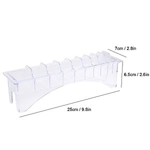 Clipper Holder,Limit Comb Storage Box Hair Clipper Positioning Caliper Comb Organizer Case,Clipper Guard Box for Hair Clipper Limit Comb Guide Attachment (02)