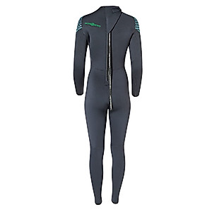 Henderson Womens 3mm Greenprene Back Zip Full Wetsuit-12S