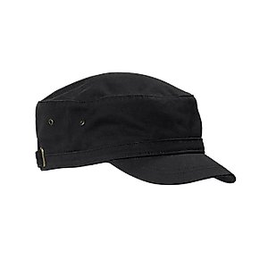 Big Accessories / BAGedge Short Bill Cadet Cap, black, One Size