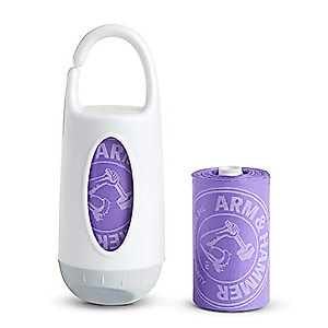 Munchkin Arm & Hammer Diaper Bag Dispenser & Bags - Purple