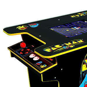 Arcade1Up PAC-MAN Arcade Game Table, Full Home Machine, Black Series Edition