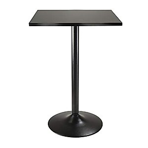 Winsome Obsidian Dining, Black, Pack of 1