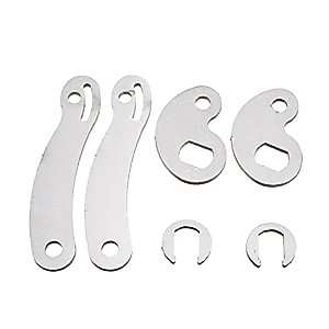 Bike Fender Electric Bicycle Accessories Universal E-Bike Electric Bicycle Arm for Front Or Rear Use 1 Set/2 Set Mud Guards (Color : 1Set)