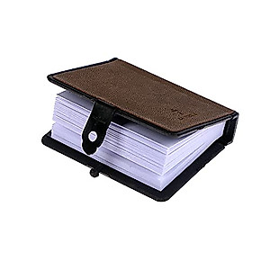 ORNOOU 8 Pieces Holy Bible Book Leather Keychain Mini English Bible Key Chain Believer Keyring