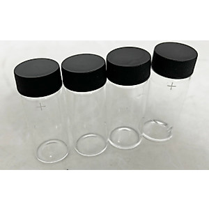 HFBTE Turbidity Meter Solution Bottles 4 Sample Bottles (Two Sets) Turbidity Meter Bottles Turbidimeter Sample Bottles Turbidity Sample Test Tubes for SGZ Series