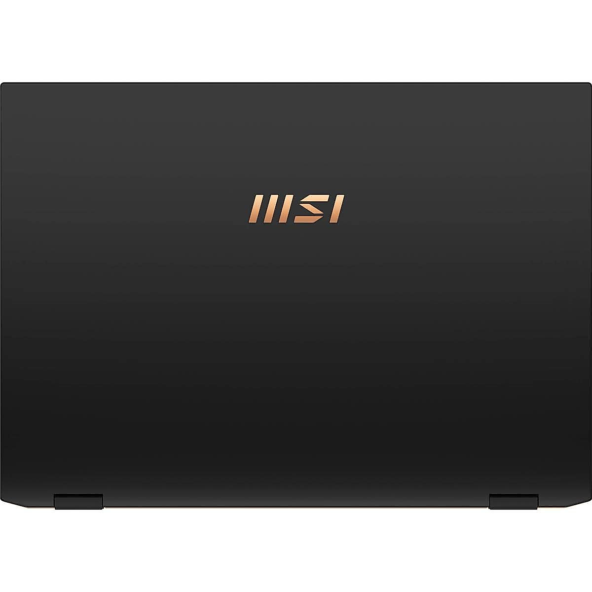 MSI Summit E13 Flip EVO Professional Laptop: 13" IPS-Level Touch Screen, Intel core i5-1135G7, Iris Xe, 16GB RAM, 512GB NVMe SSD, Win10 PRO, Ink Black (A11MT-095)