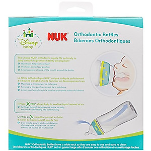 NUK Disney Baby Bottle, Minnie Mouse, 3 Count (Pack of 1)