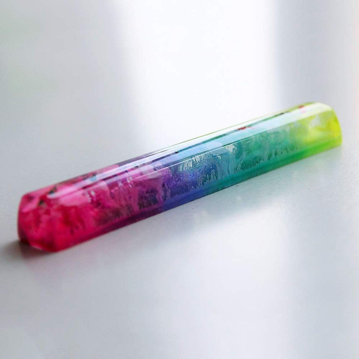 HFSECURITY Koi Space Bar Resin Keycaps for Cherry Mx Switch Mechanical Gaming Keyboard Handmade 6.25x Spacebar Colorful Resin Keycaps