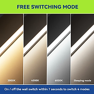 Monios-L LED Linear Light with Remote Control, 4FT Dimmable Pendant Light Fixture, 3000K to 6000k Color Changing, 36W Hanging Island Lights, Linkable Ceiling Lighting for Office Shop Gym