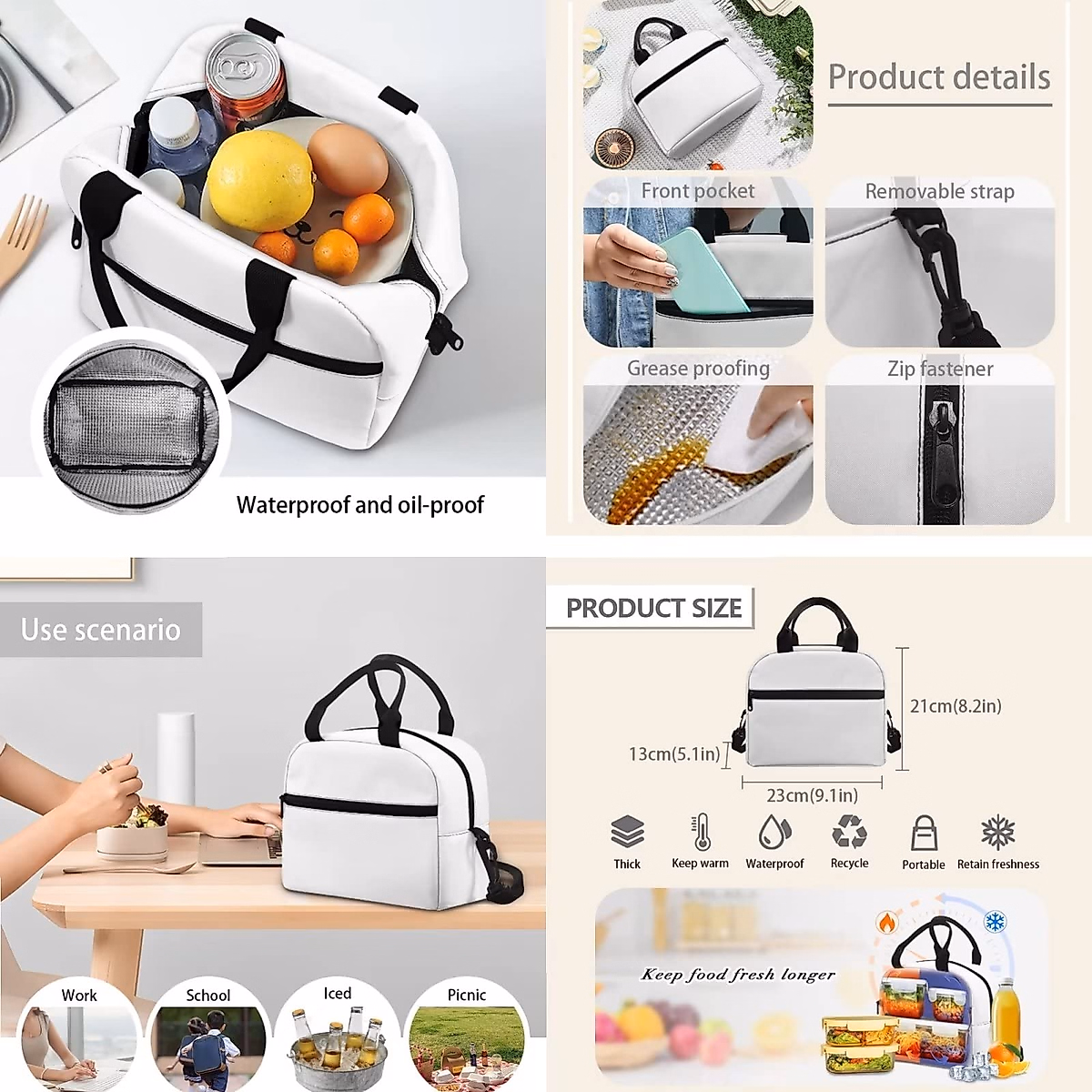 Flashideas Red Mushrooms Kids Backpack 3 In 1 for Middle School Preschool Kindergarten Elementary Book Bag With Adjustable Wide Shoulder Straps Cartoon Teens Bookbags School Supplies Set