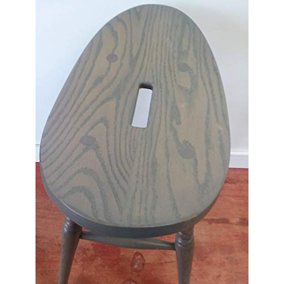 Solid wood, custom Handmade saddle stool