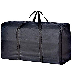 160 Liter Extra Large Storage Bag for Bedding Comforter King Pillows Blankets Clothes Waterproof College Carrying Bag with 2 Handles Zippered Travel Laundry Bag Foldable House Moving Bag Organizer