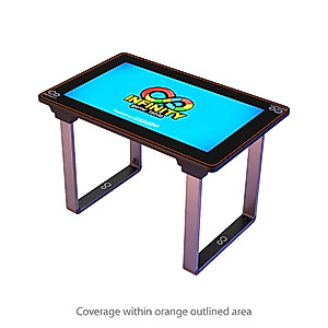 BoxWave Screen Protector Compatible with Arcade1Up Infinity Game Table (32 in) - ClearTouch Crystal (2-Pack), HD Film Skin - Shields from Scratches