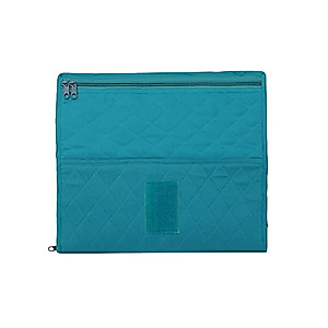 Yazzii Sewing Machine Feet Organizer Bag - Sewing Supply Organizer - Sewing Accessories Organizer with Pockets Aqua