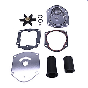 Boat Motor 821354A1 821354A2 3219 Water Pump Repair Kit with Housing 821351A3 for Mercury Quicksilver Force Mariner Outboard Engine 25HP 30HP 40HP 45HP 50HP, fit Sierra 18-4531