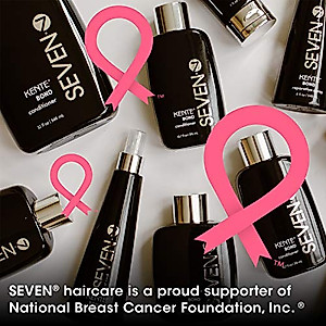 SEVEN Haircare KENTE BOND Shampoo for Split Ends + Damaged Hair, Sulfate Free, Cruelty Free with Green Tea, Guar & Pro Vitamin B5 for Men & Women, Made in USA, 10.8 oz.