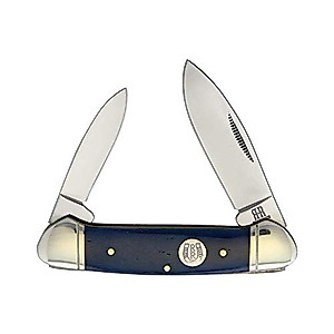 Rough Ryder Blue Smooth Bone Canoe RR1949