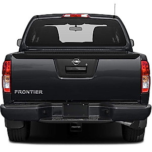iPick Image, Compatible with - Nissan Frontier UV Graphic Black Metal Face-Plate on ABS Plastic 2 inch Tow Hitch Cover