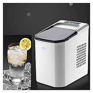 BybAgs ICES Ice Makinghine Home Mini Dormitory Automatic Round Ice Makinghine Commercial Milk Tea Shop Ice Makinghine/a/Size