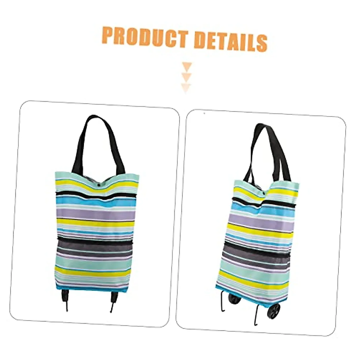 ULTECHNOVO Suitcase Oxford Cloth Shopping Telescopic