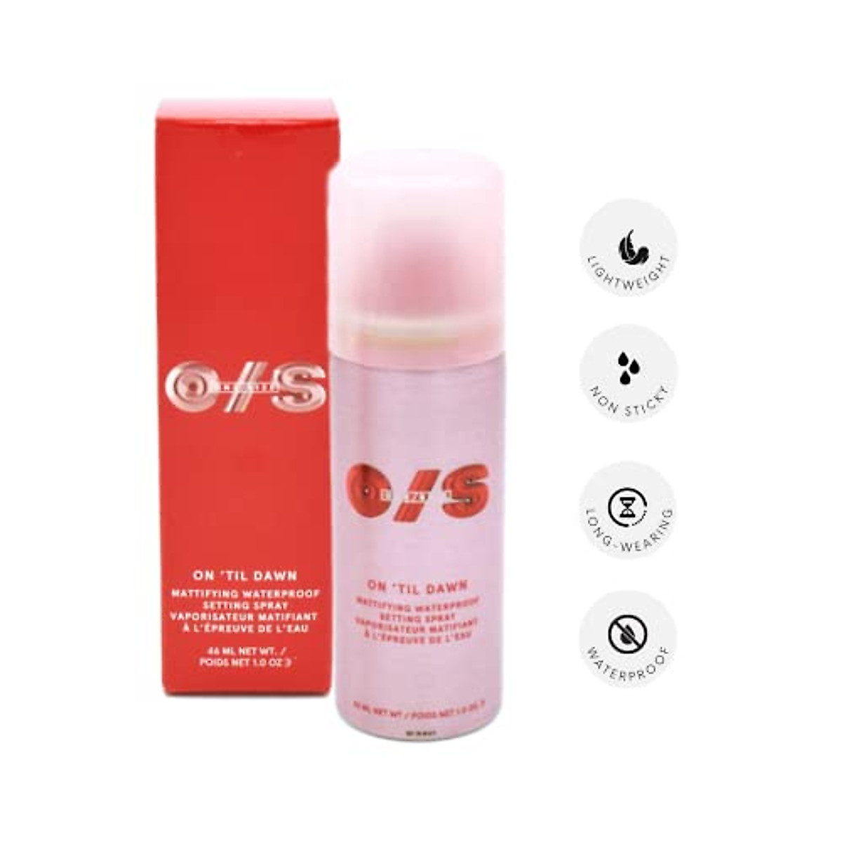 One size One Size Patrick Starr On Til Dawn Mattifying Waterproof Setting Spray 1 oz 1 Ounce (Pack of 1)