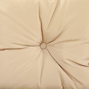 Outsunny 3-Seater Outdoor Sofa with 4" Thick Padded Cushions, PE Rattan Patio Outdoor Couch with Curved Armrests for Sunroom, Garden, Poolside, Beige