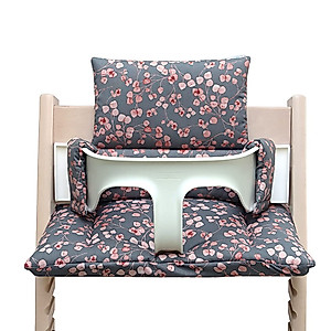 Blausberg Baby - Cushion Set for Tripp Trapp High Chair of Stokke - Grey Sailer