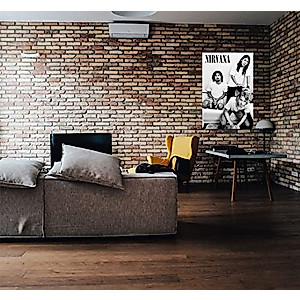 POSTER STOP ONLINE Nirvana - Music Poster/Print (B&W - Kurt, Krist & Dave) (Size 24 x 36)