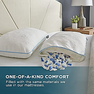 Tempur Bed Pillows, Queen, White