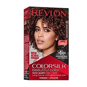 Revlon Liquid Color #43 Medium Golden Brown (Pack of 4)