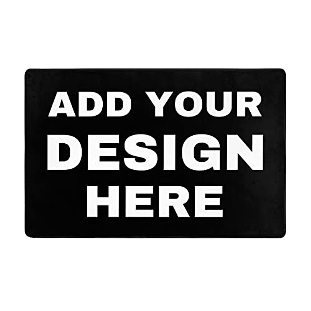 Custom Rug Design Your Photo Logo Text Personalized Door Mat Area Carpet for Home Bedroom Living Room Office Decorative 60x39in