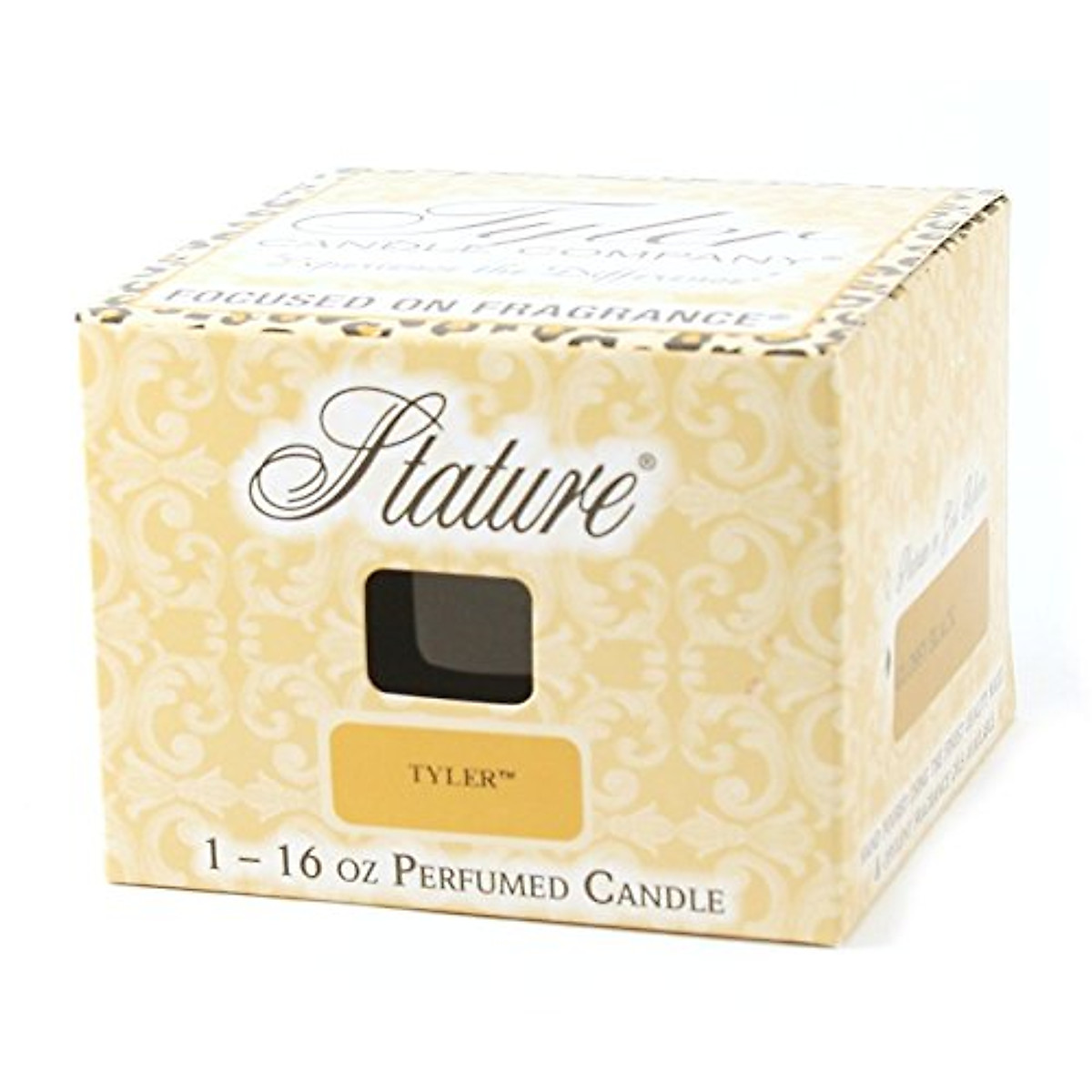 Diva Tyler Stature Mossy Black 16oz Scented Jar Candle